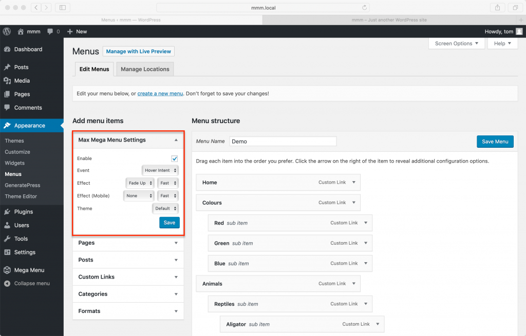 Installation - Getting Started Guide – Max Mega Menu