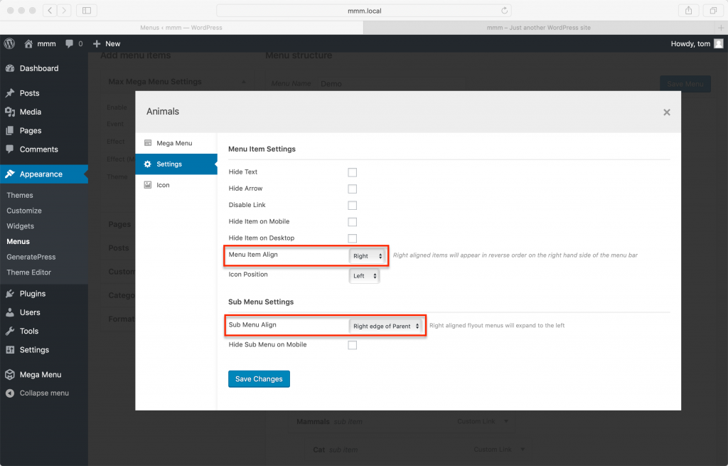 Flyout Menus - Getting Started Guide – Max Mega Menu