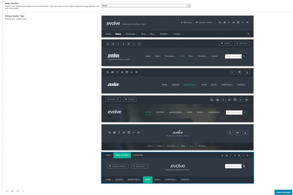 Evolve Plus – Max Mega Menu