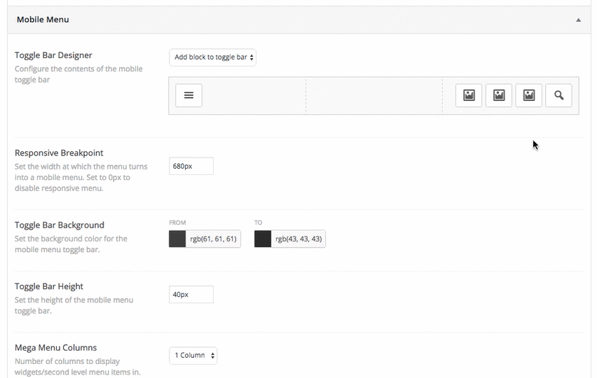 Mobile Toggle Blocks - Pro Features – Max Mega Menu Mobile Toggle Blocks - Pro Features – Max Mega Menu