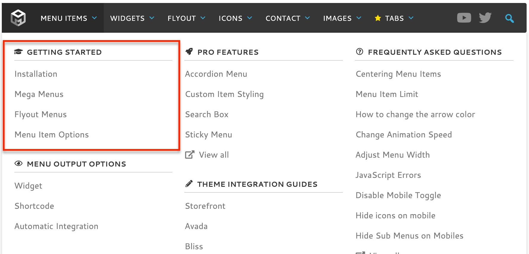 How to distribute sub menu items over multiple columns – Max Mega Menu How to distribute sub menu items over multiple columns – Max Mega Menu