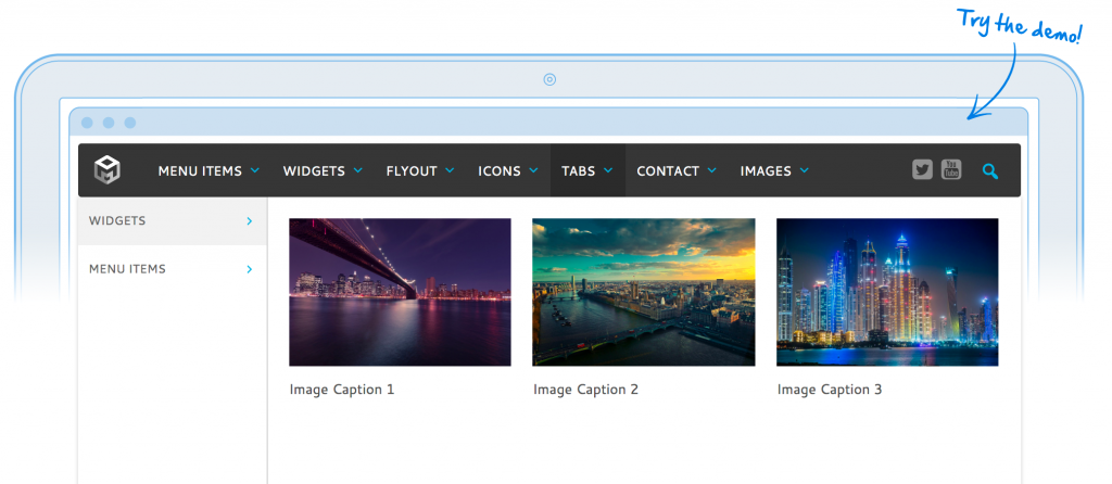 Tabbed Mega Menu – Max Mega Menu