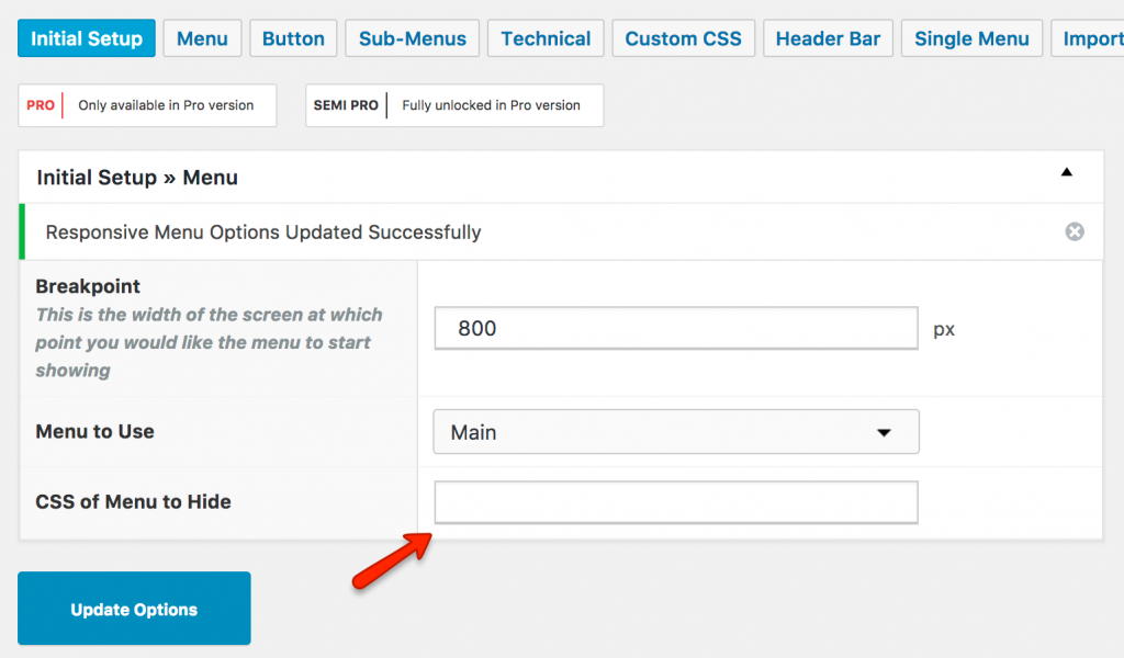 Configuring mobile menu plugins to work with Max Mega Menu – Max Mega Menu