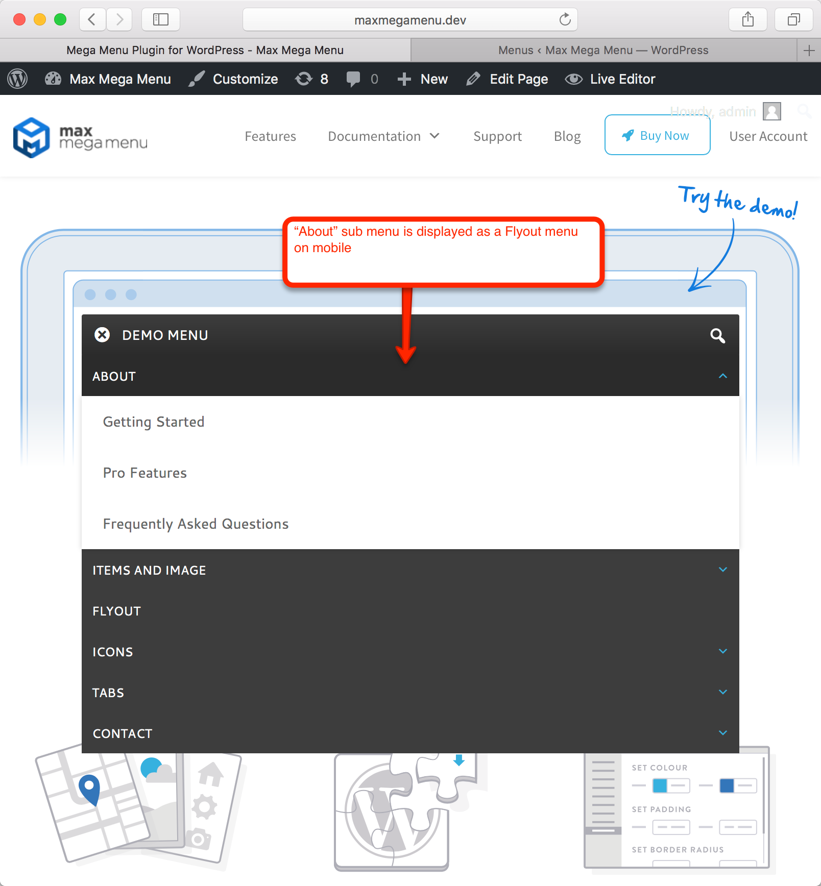 How to switch a mega menu to a flyout menu on mobile – Max Mega Menu How to switch a mega menu to a flyout menu on mobile – Max Mega Menu