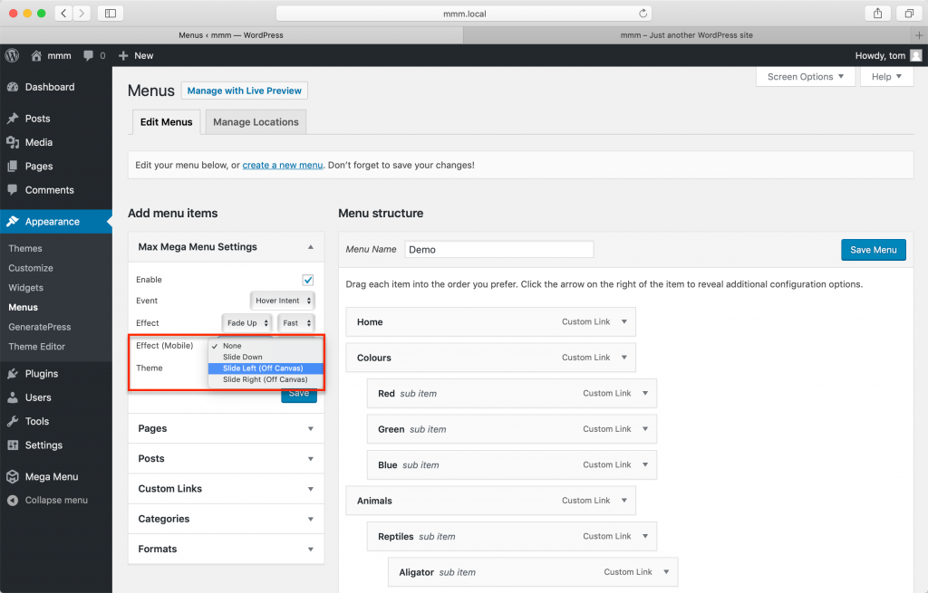 Mobile Menu - Getting Started Guide – Max Mega Menu