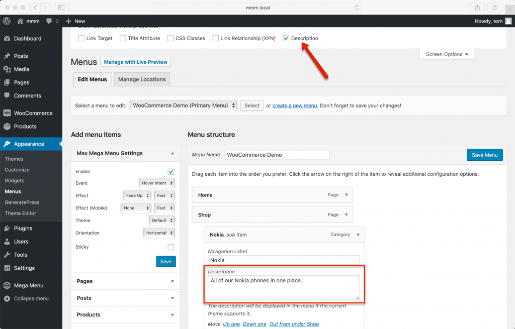 How to display WooCommerce categories in your menu – Max Mega Menu How to display WooCommerce categories in your menu – Max Mega Menu