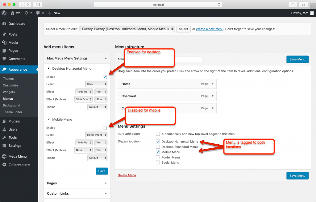 Twenty Twenty – Max Mega Menu